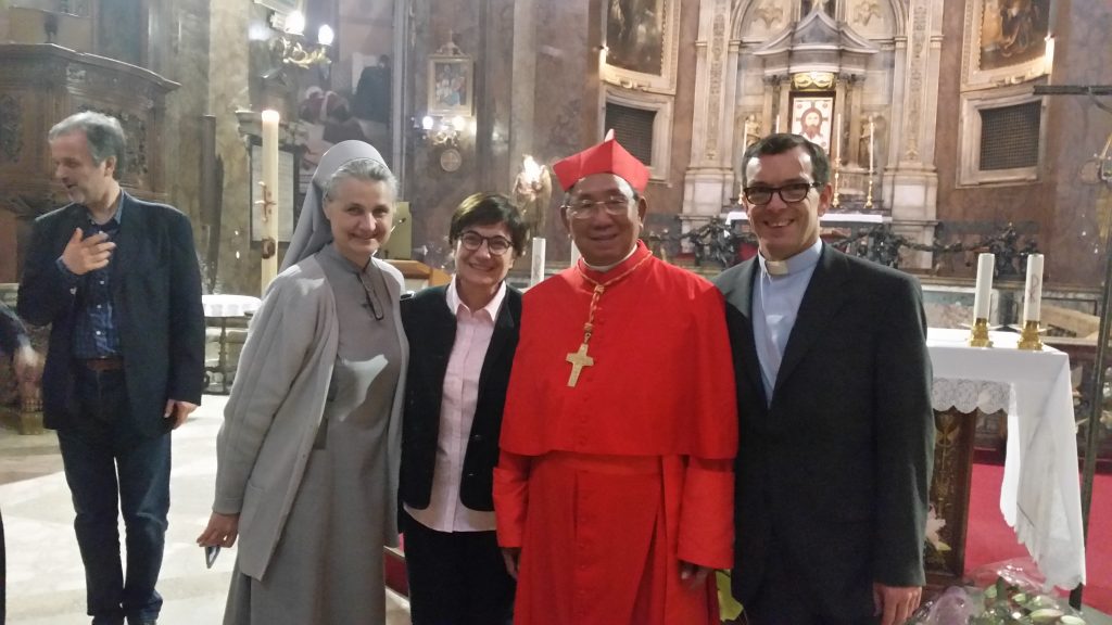 Cardinal Louis-Marie Ling Mangkhanekhoun, the Cardinal Titular of the ...